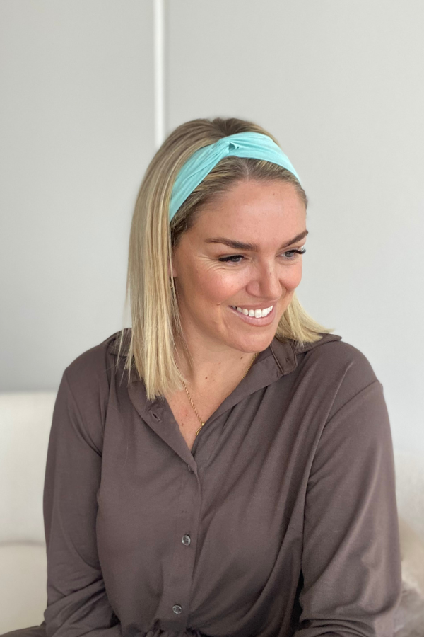 Headband - Aqua – Natali The Label