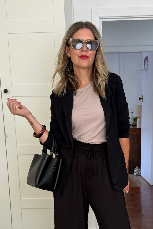 Essential Bamboo Jacket Black | Women’s Bamboo Blazer – Natali The Label
